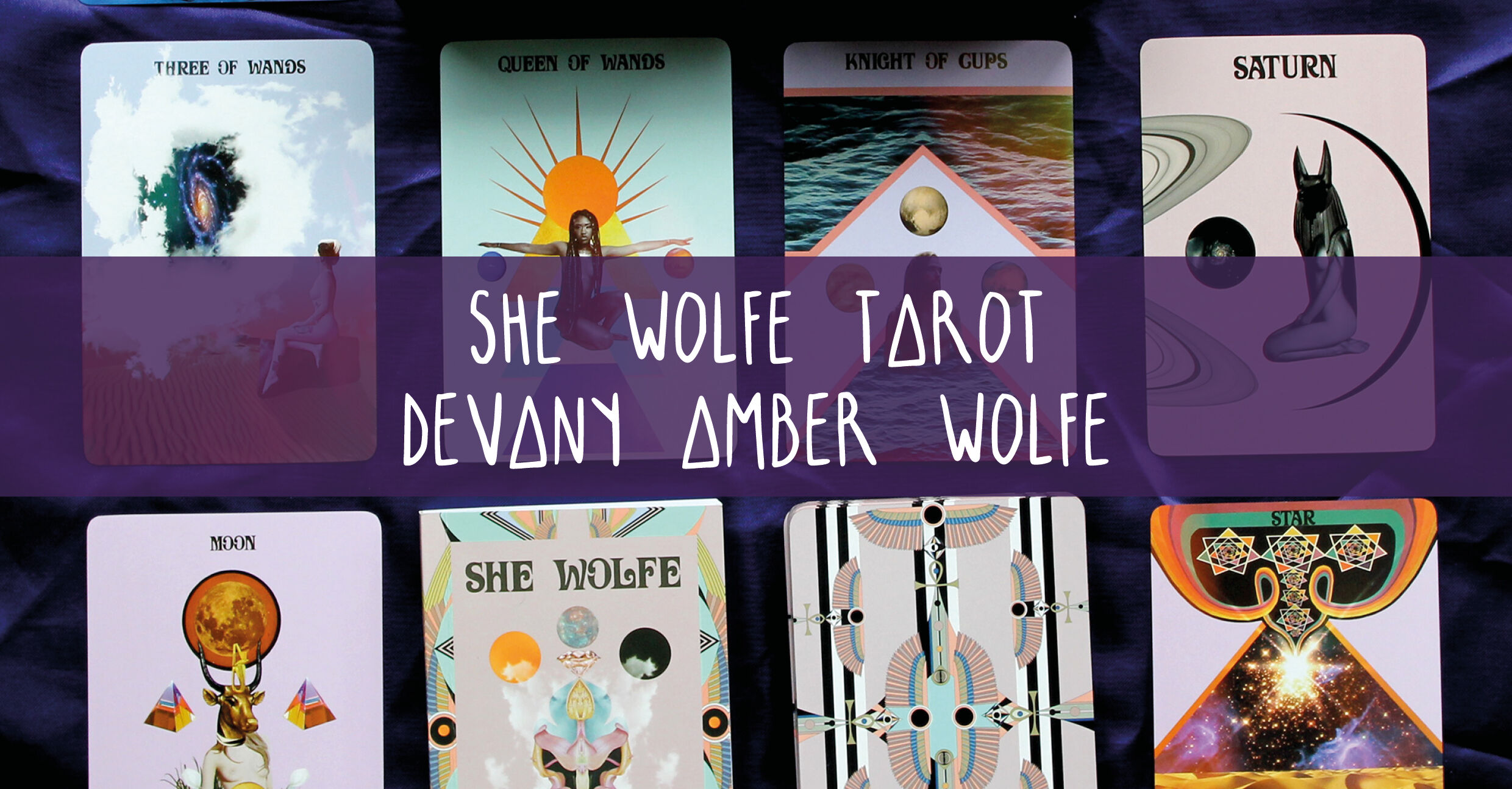 She Wolfe Tarot – Devany Amber Wolfe – MRS.KUARTZ